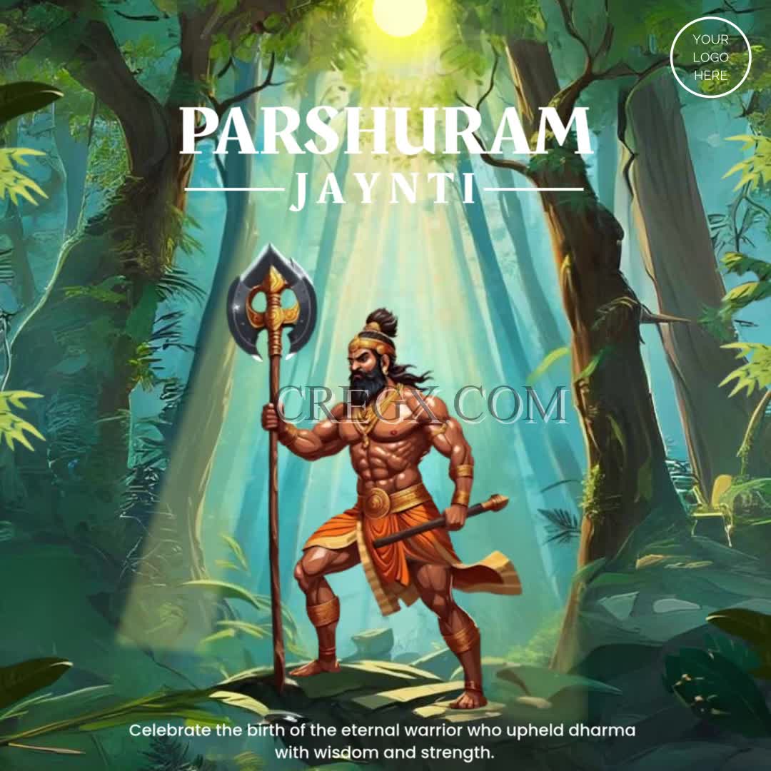 Parshuram Jayanti Video Template | Cregx.com – CREGX