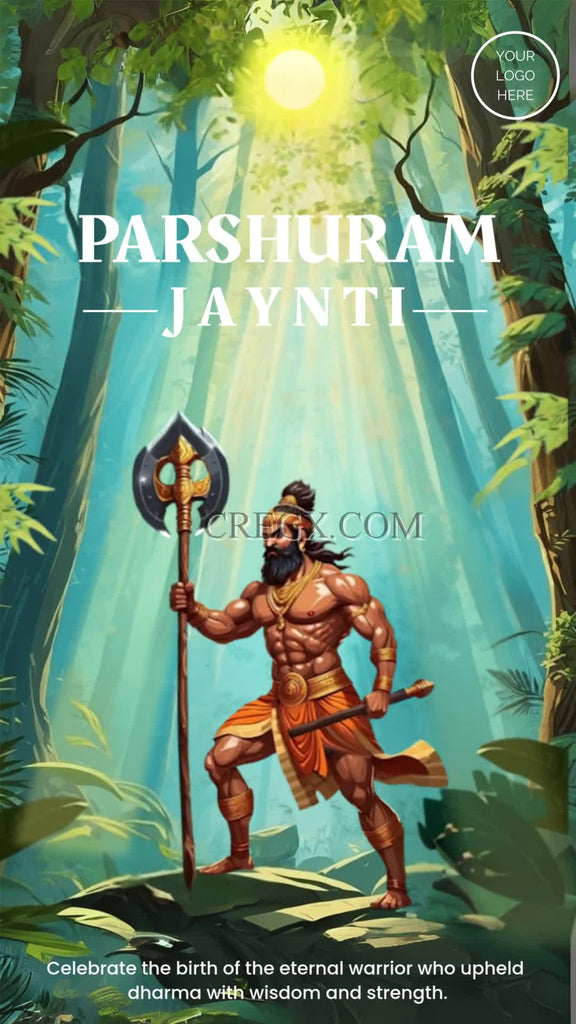 Parshuram Jayanti Video Template | Cregx.com – CREGX