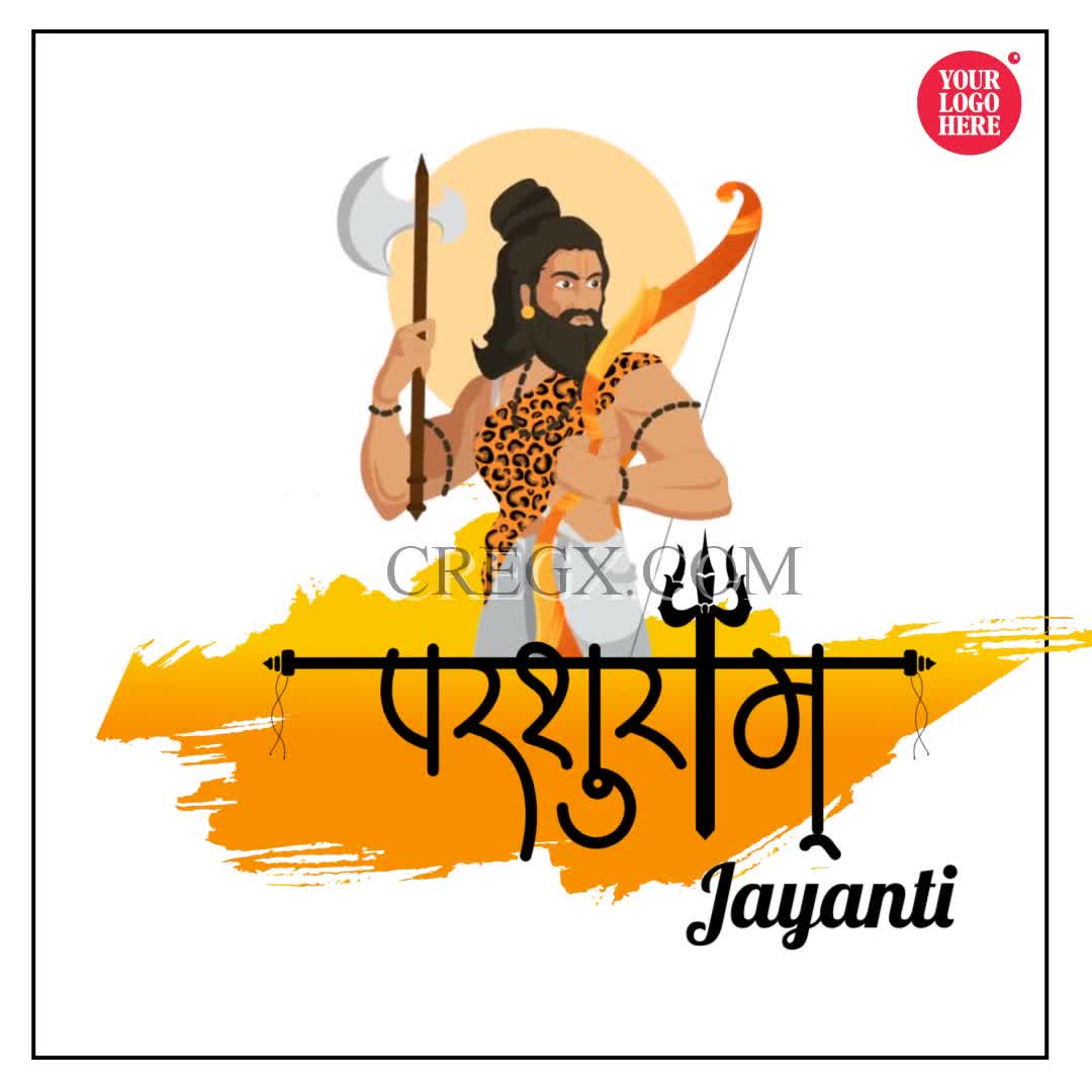 Happy Parshuram Jayanti Video Template | Cregx.com – CREGX