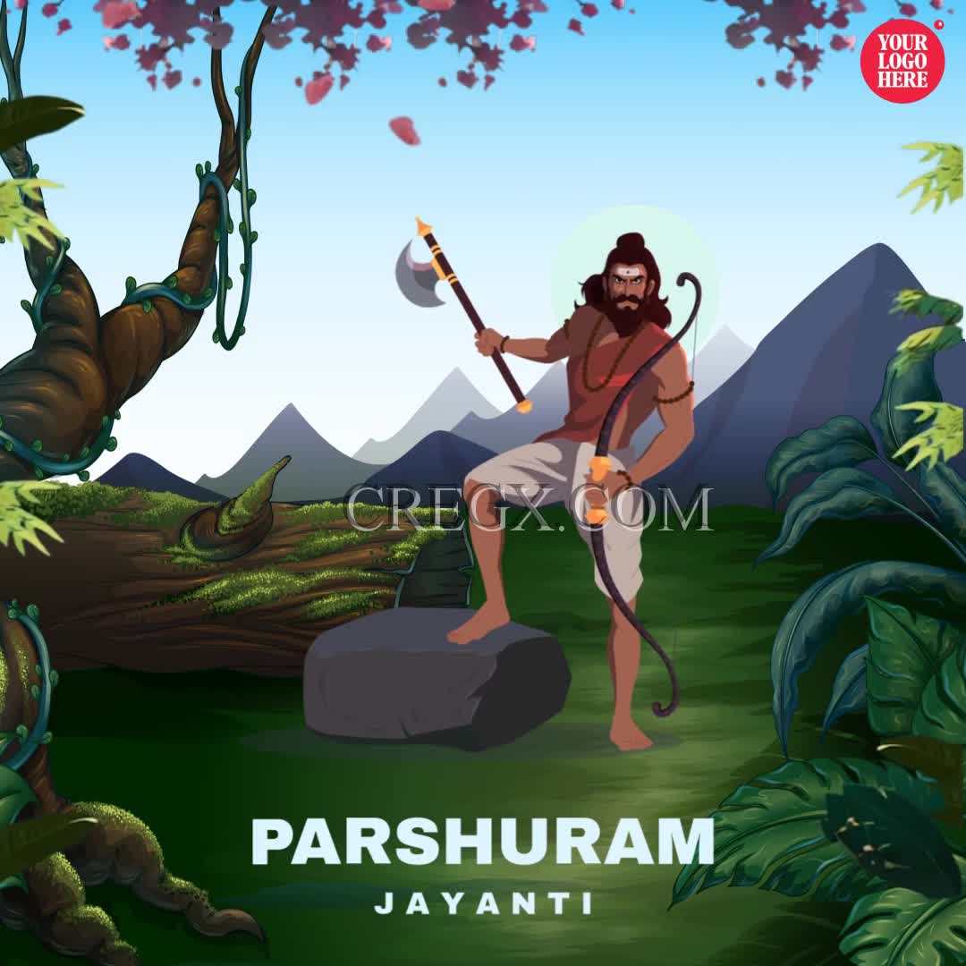 Parshuram Jayanti Video Template | Cregx.com – CREGX
