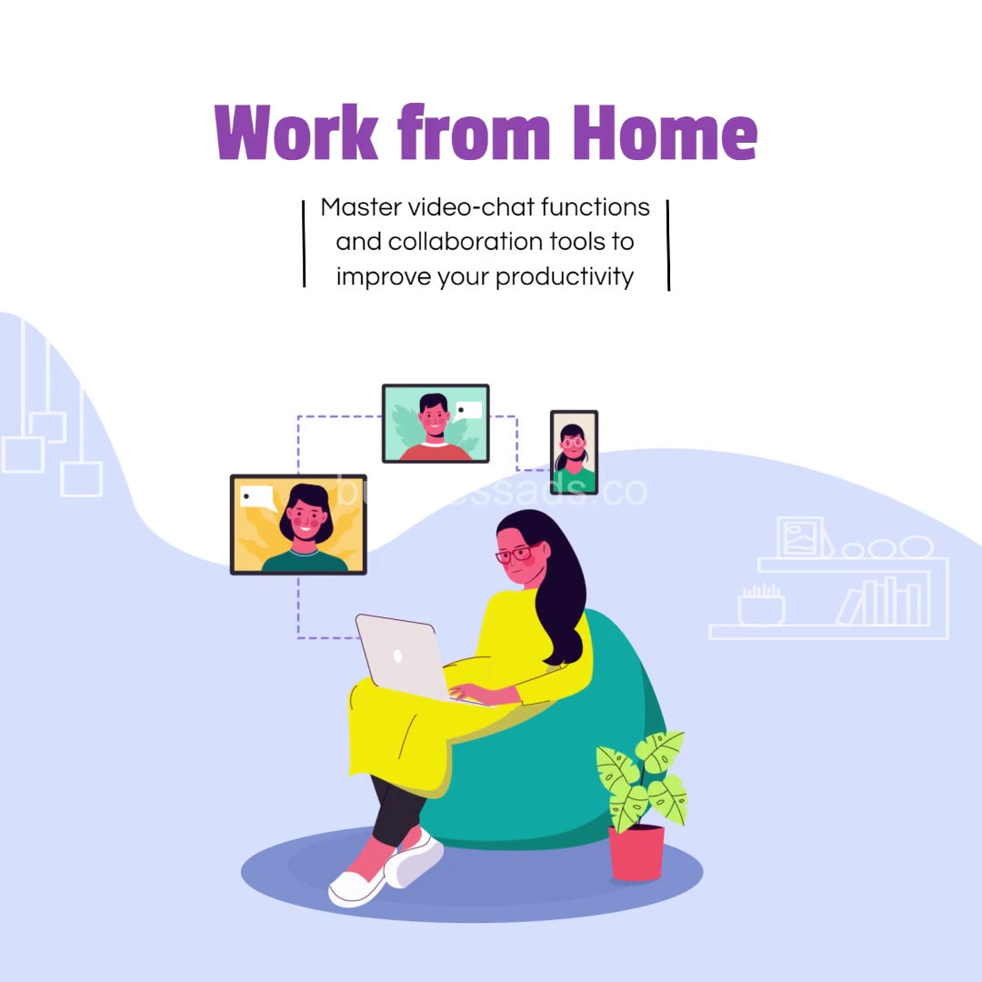 Work From Home Social Video – CREGX