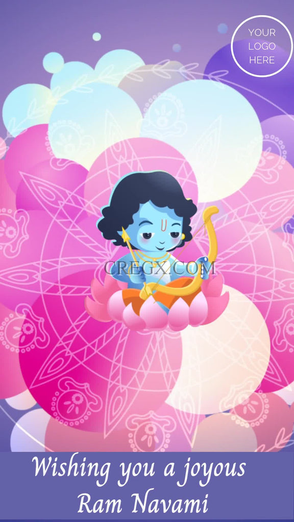 Sri Rama Navami Wishes Video Template | Cregx.com – CREGX